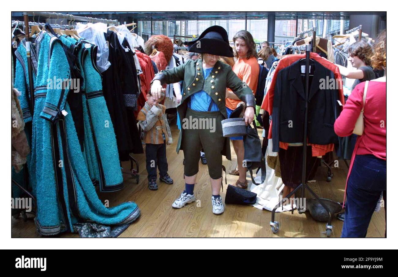 Sale of costumes at The Royal Opera House, London, attracted thousands ...