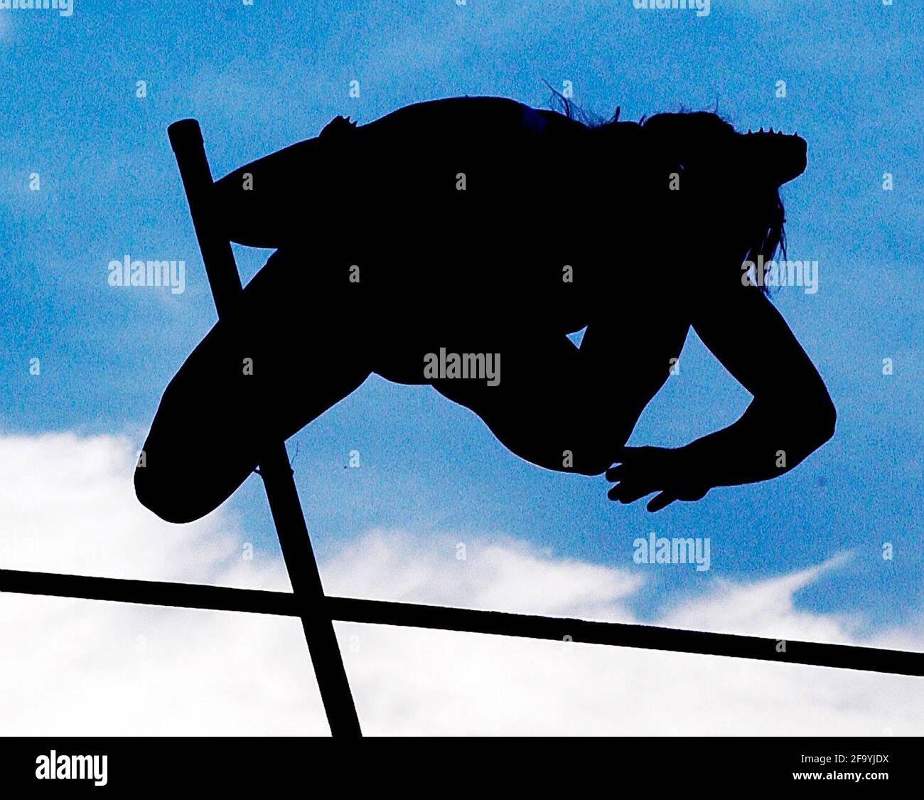 Pole vault final hi-res stock photography and images - Alamy