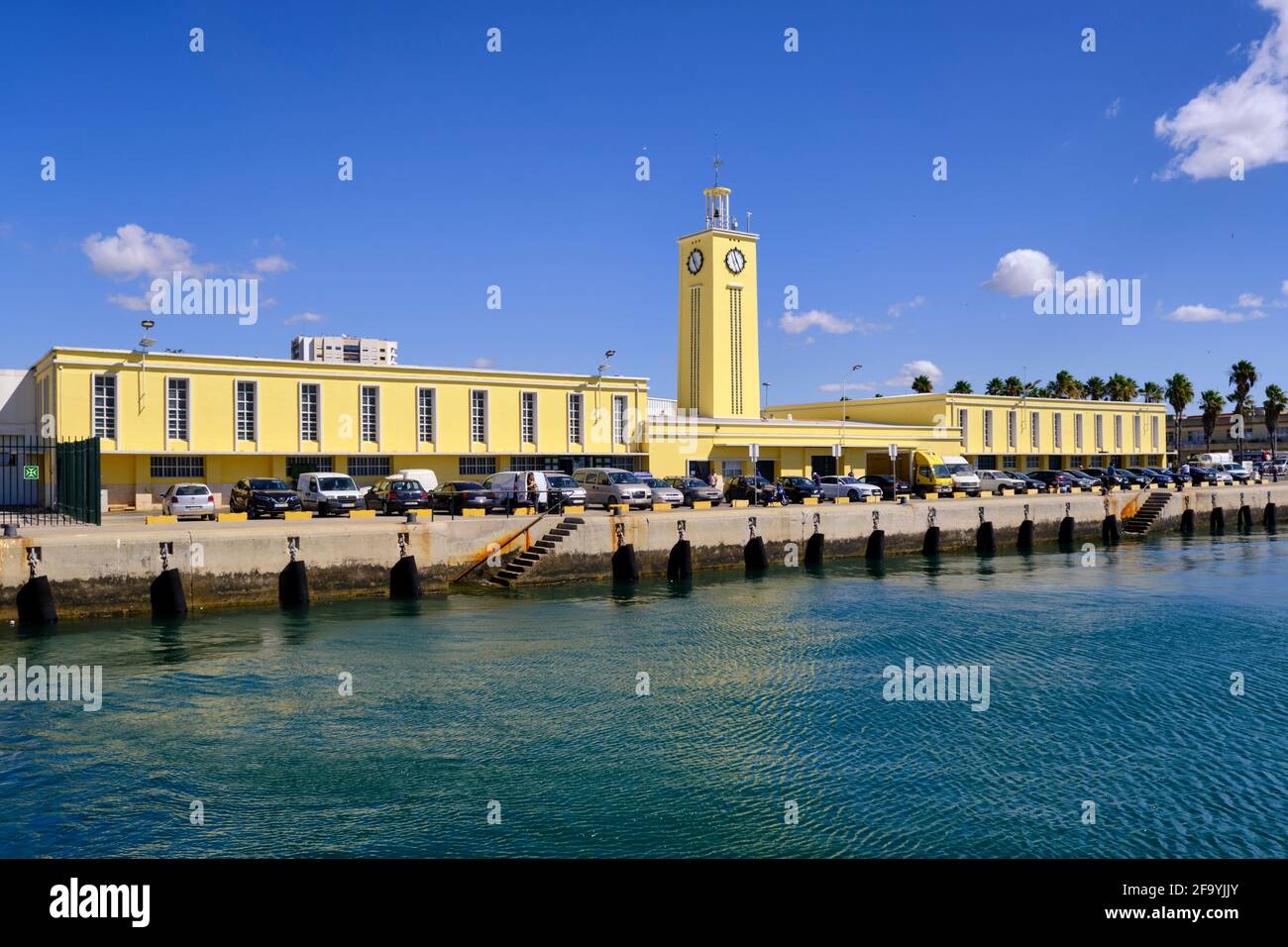 Fish market building. Setubal, Portugal Stock Photo - Alamy