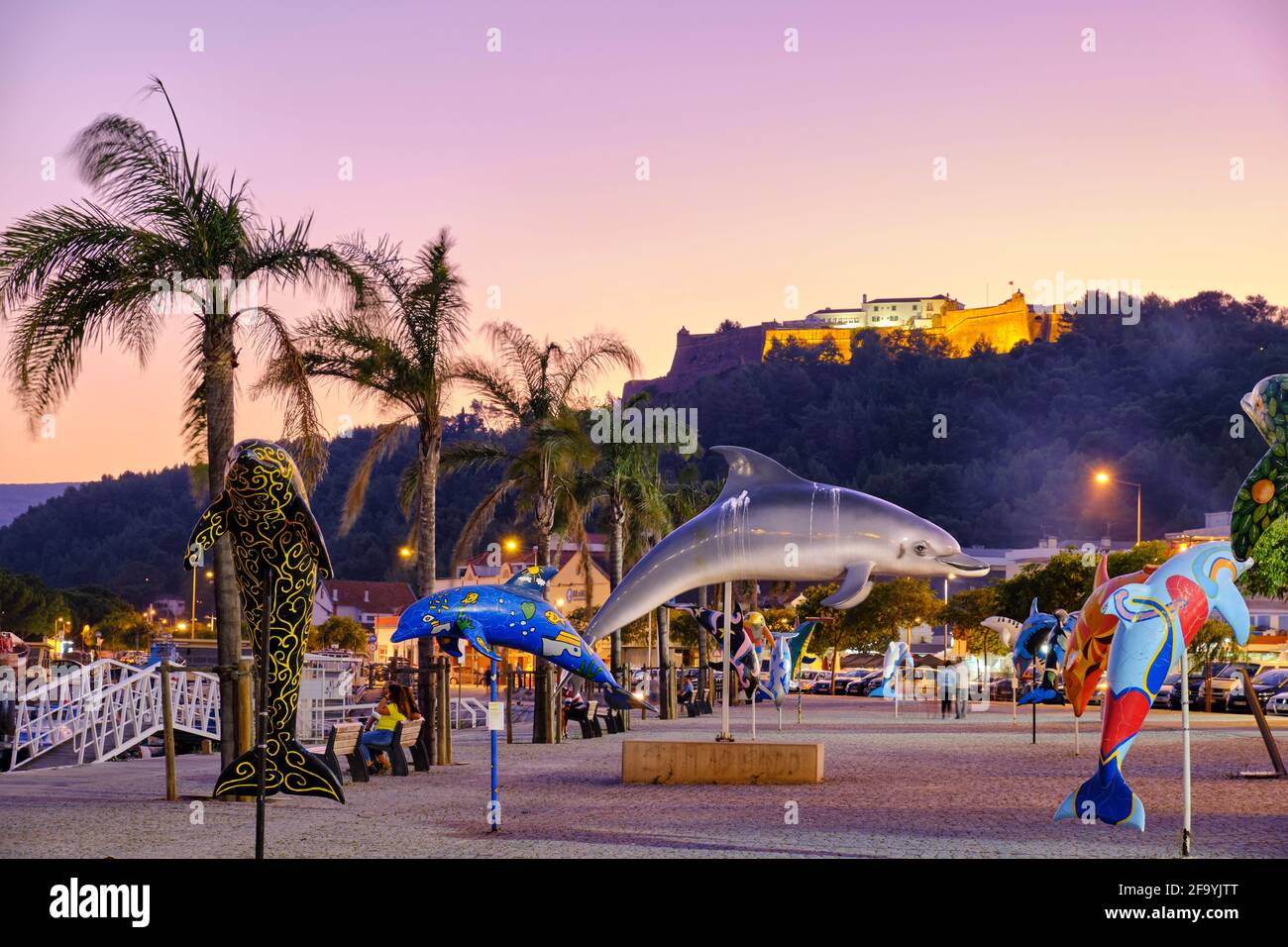At dolphins night hi-res stock photography and images - Alamy