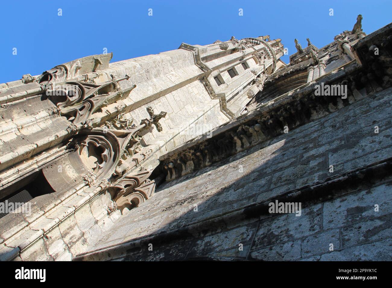 Gargoyle In Chartres Cathedral High Resolution Stock Photography and ...
