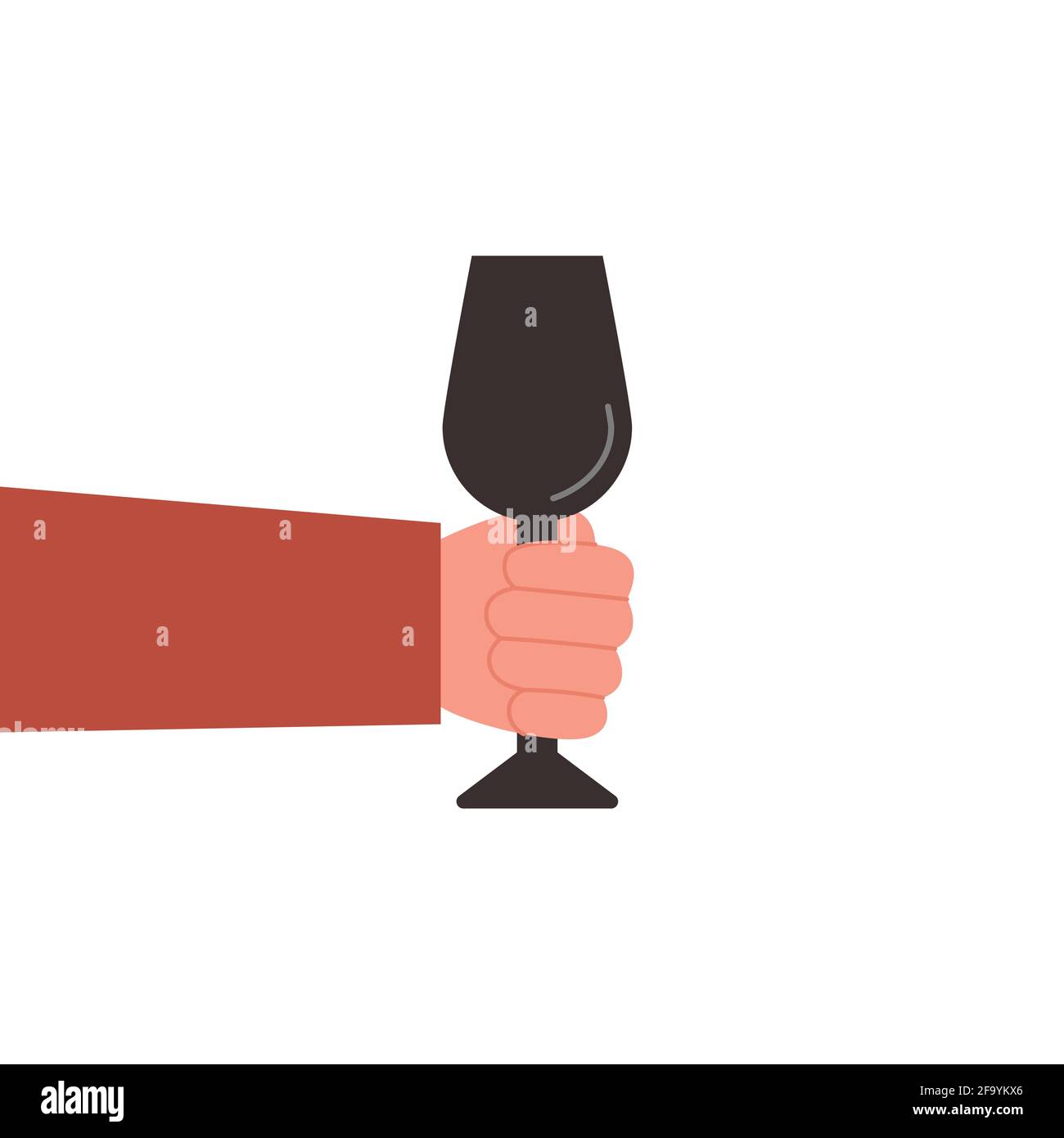 Girl in cocktail white Stock Vector Images - Alamy