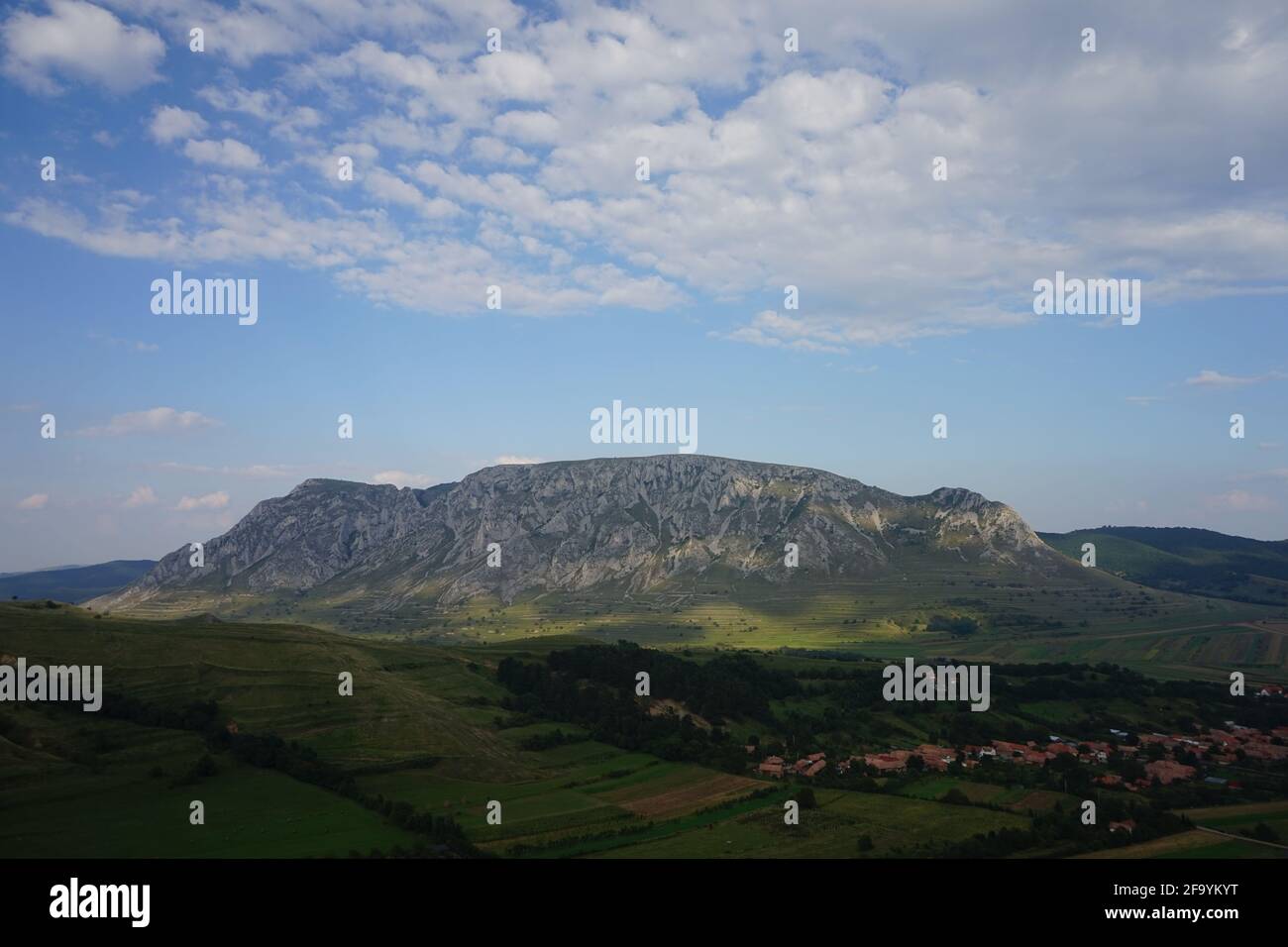 Piatra Secuiului / Székelykő Seen From Cetatea Trascaului / Cetatea ...