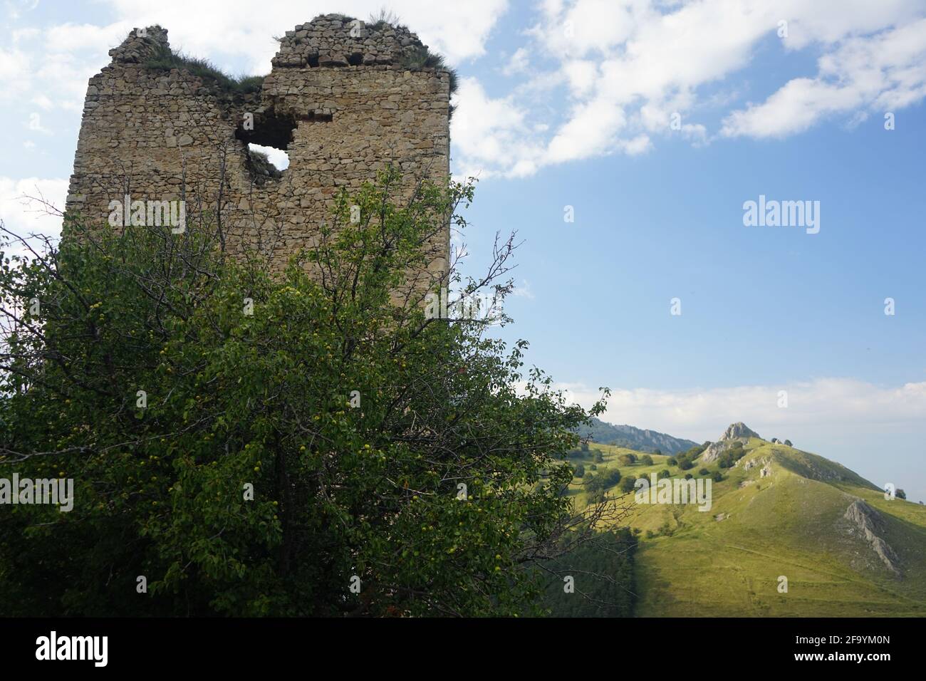 Fortress Tower At Cetatea Trascaului / Cetatea Coltesti / Torockóvár ...