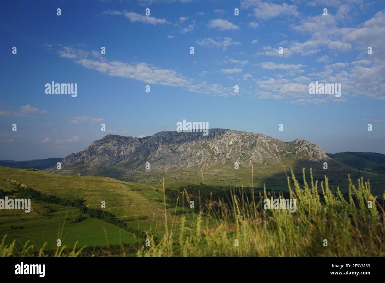 Piatra Secuiului / Székelykő Seen From Cetatea Trascaului / Cetatea ...