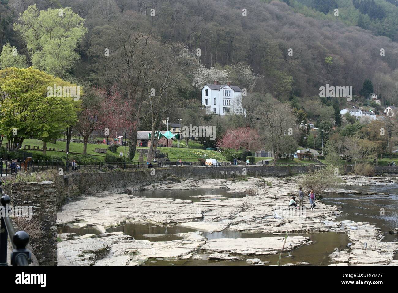 Llangollen, Wales, is part of the UNESCO world heritage site along ...