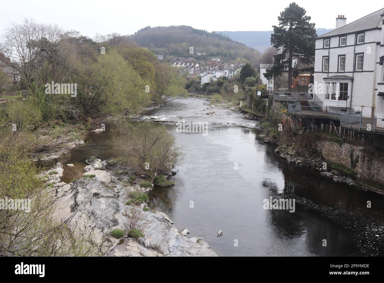 Llangollen, Wales, is part of the UNESCO world heritage site along ...