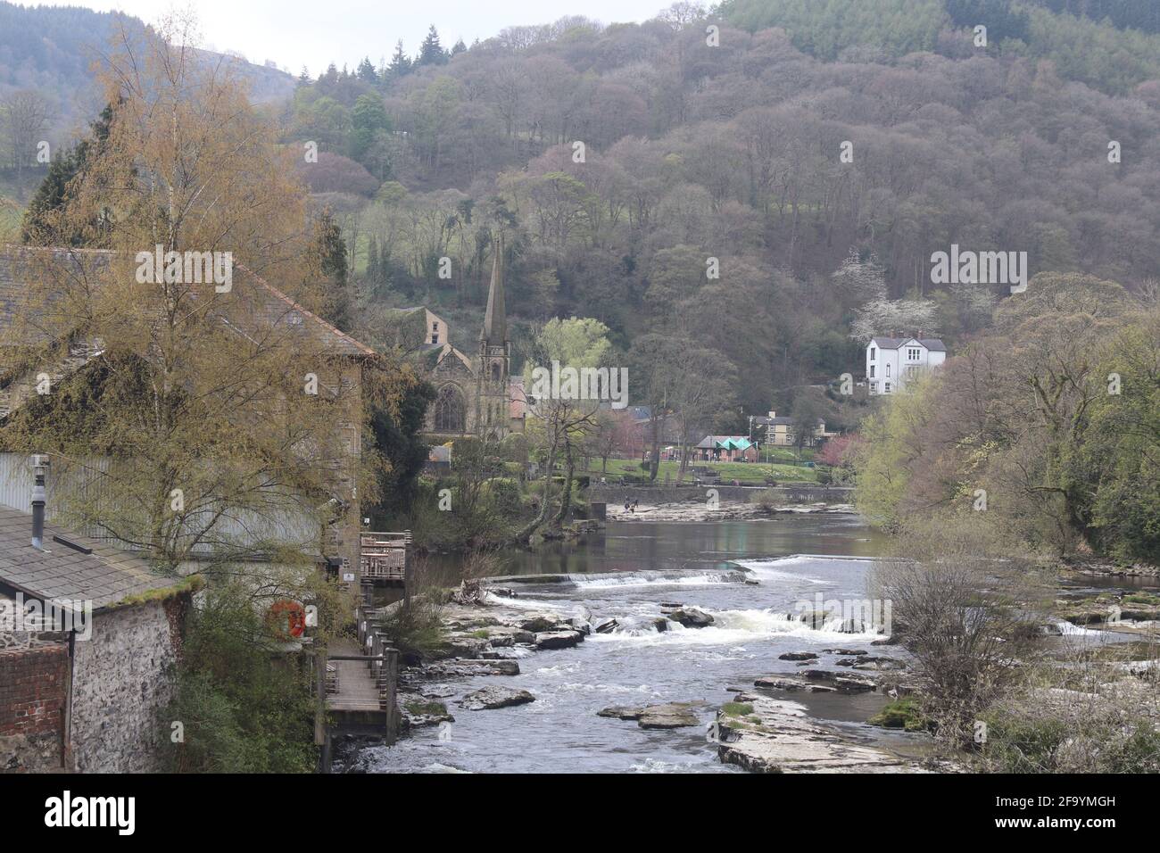 Llangollen, Wales, is part of the UNESCO world heritage site along ...