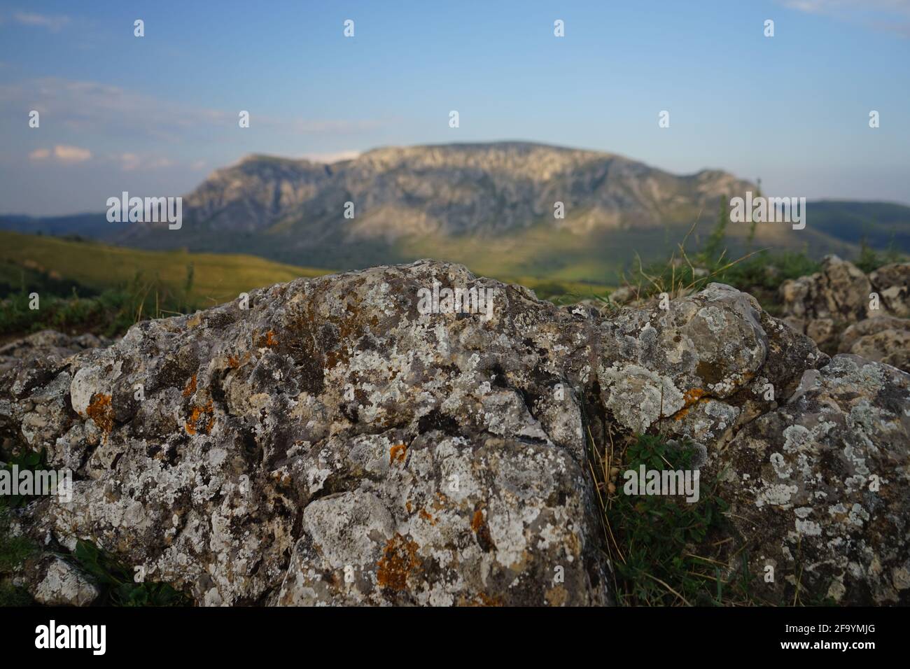 Piatra Secuiului / Székelykő Seen From Cetatea Trascaului / Cetatea ...