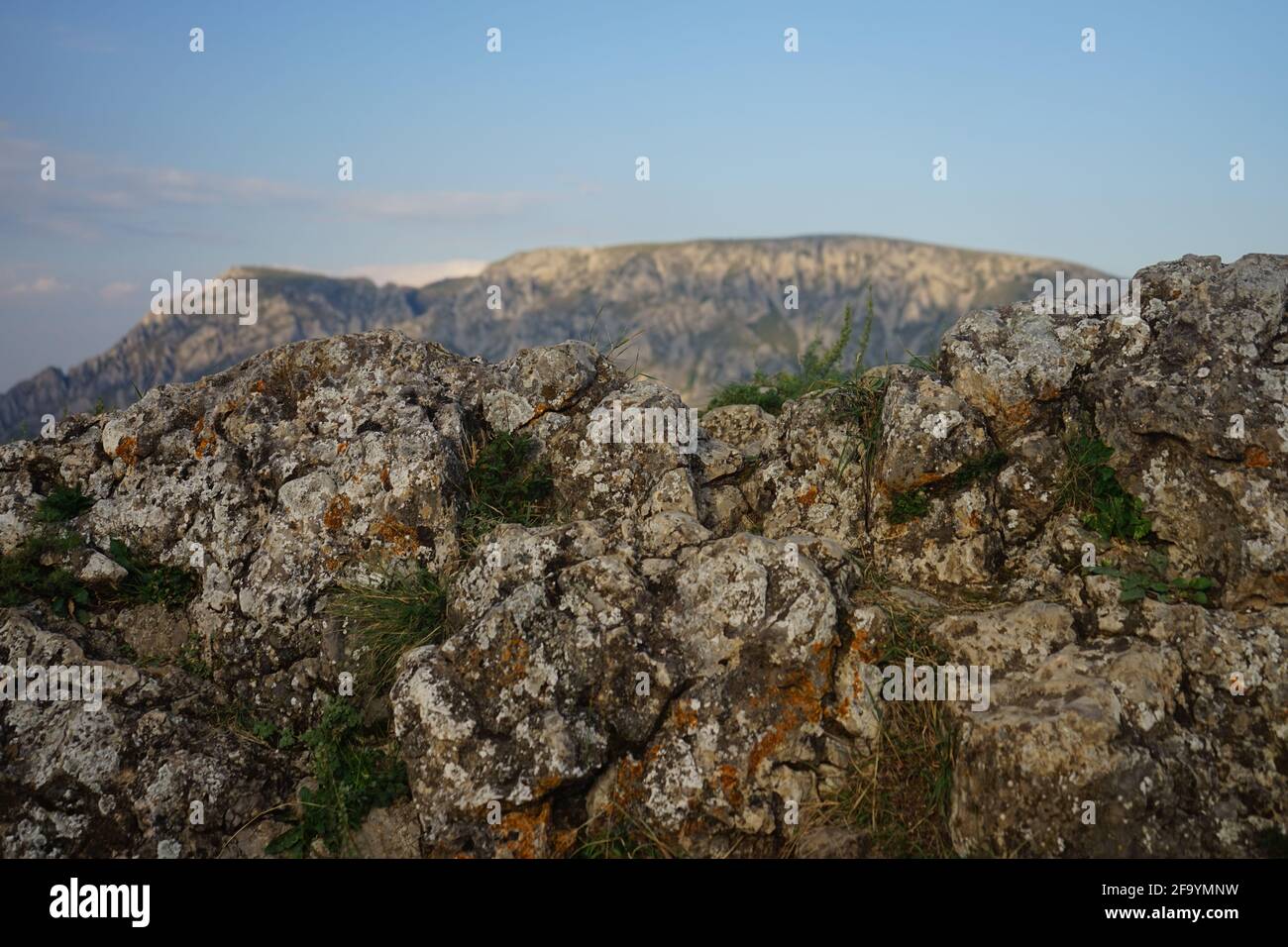 Piatra Secuiului / Székelykő Seen From Cetatea Trascaului / Cetatea ...