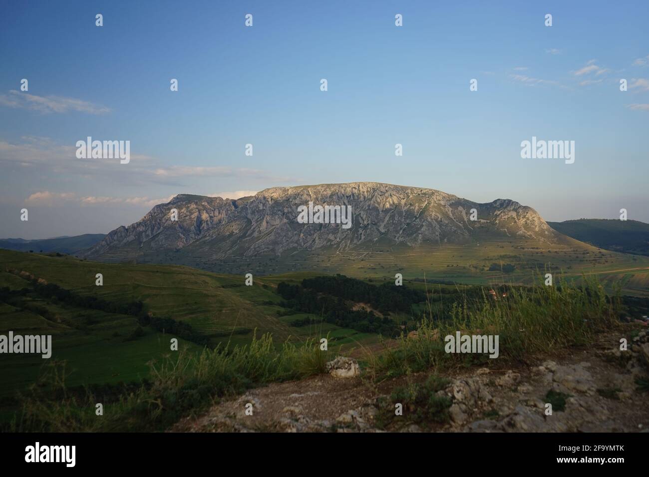 Piatra Secuiului / Székelykő Seen From Cetatea Trascaului / Cetatea ...