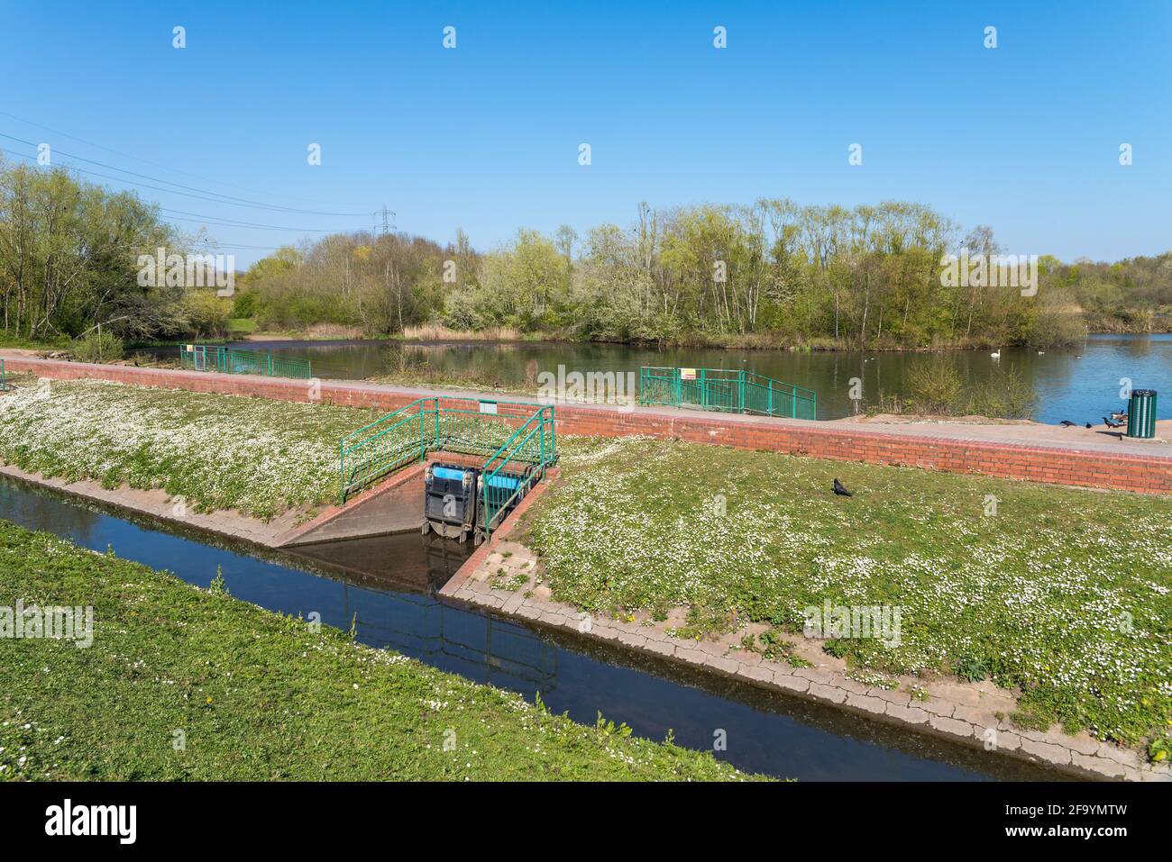 Sheepwash Local Nature Reserve in Sandwell, West Midlands, UK was ...