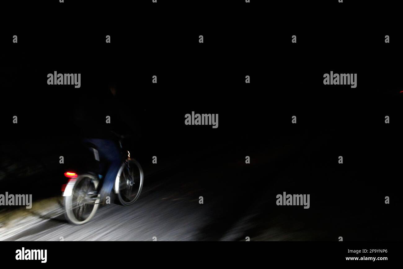 Cycle lights on dark hi-res stock photography and images - Alamy