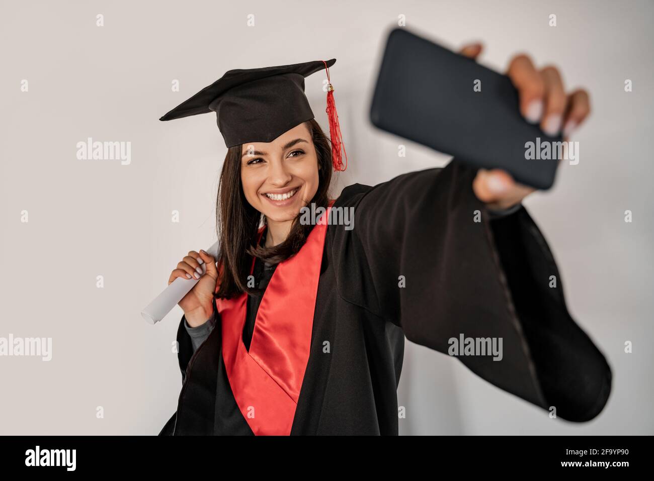 College students take selfie in hi-res stock photography and images - Alamy