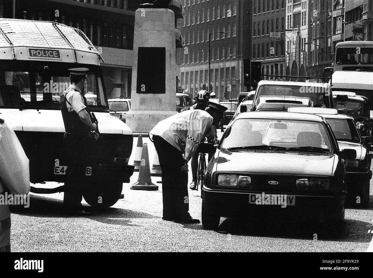 Police road Black and White Stock Photos & Images - Alamy