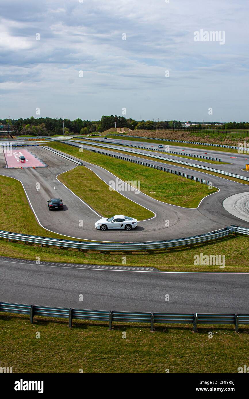 Porche Experience Center, Sport Driving School, Atlanta, Georgia Stock ...