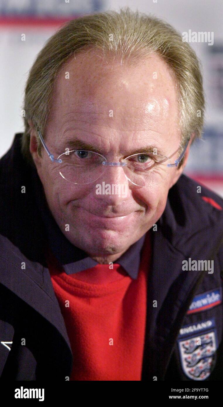 Sven goran eriksson conference hi-res stock photography and images - Alamy