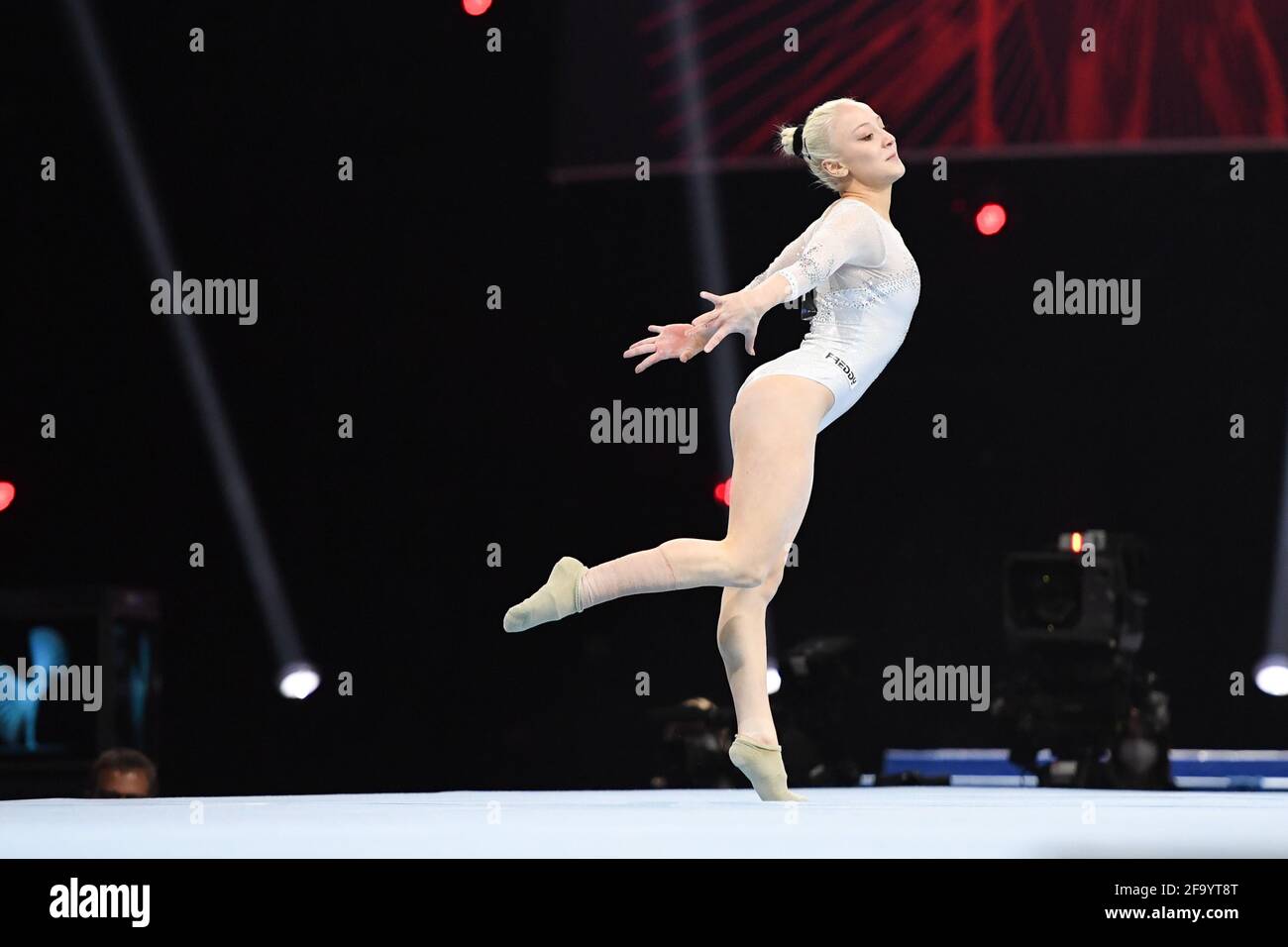 Jacobshalle, Basel, Italy, 21 Apr 2021, Martina Maggio floor (ITALY ...