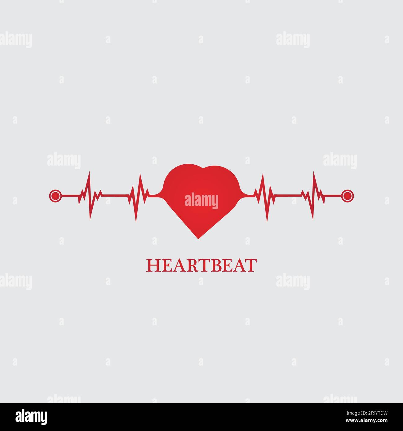 art design health medical heartbeat pulse Stock Vector Image & Art - Alamy