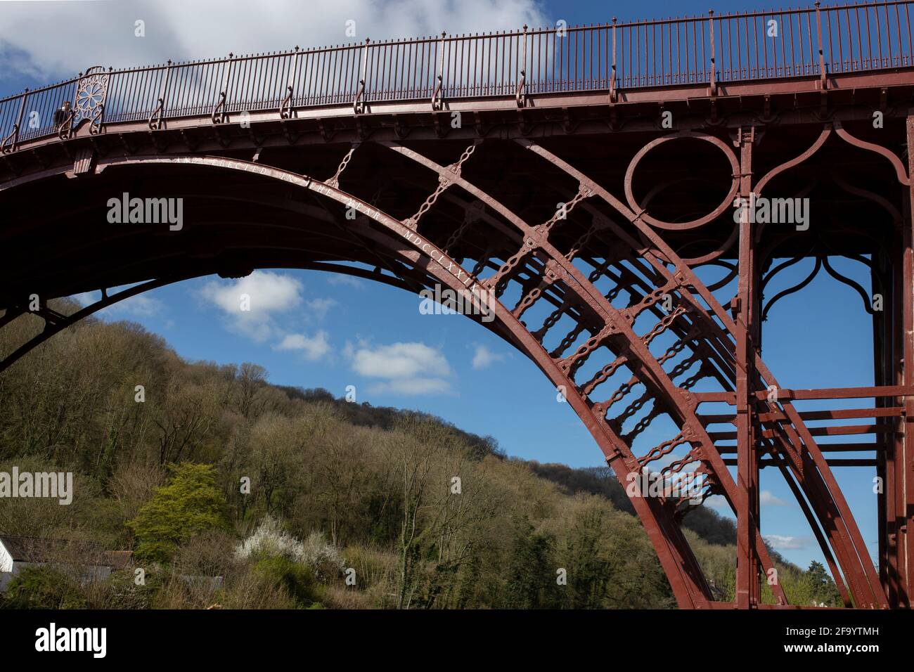 Iron Bridge In Ironbridge Telford High Resolution Stock Photography and ...