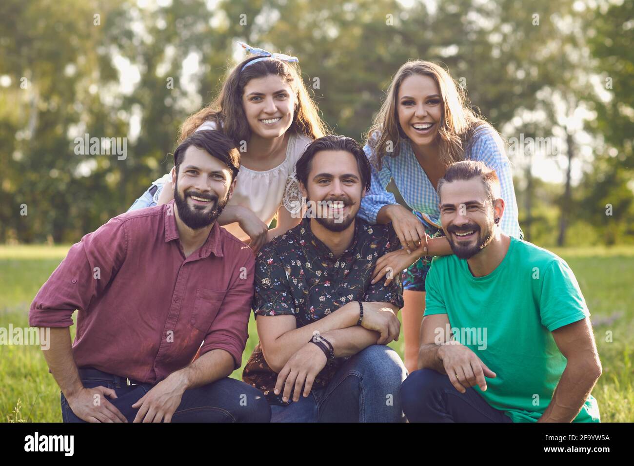 Group summer fun hi-res stock photography and images - Alamy