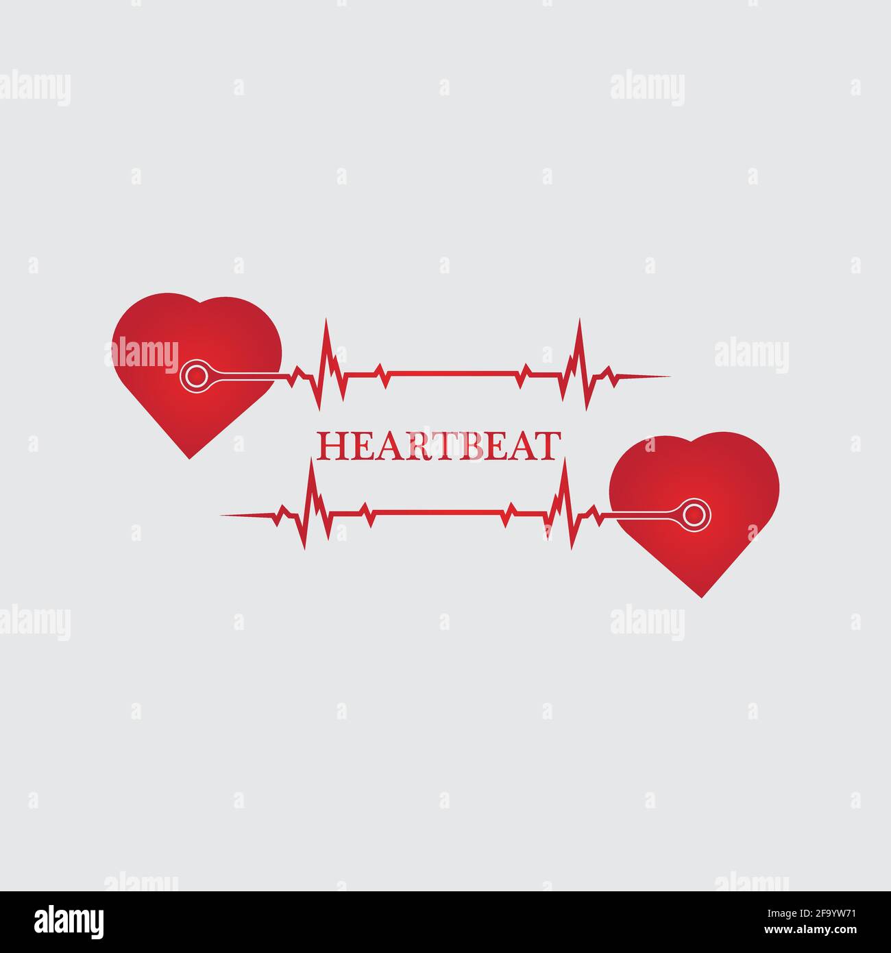 art design health medical heartbeat pulse Stock Vector Image & Art - Alamy