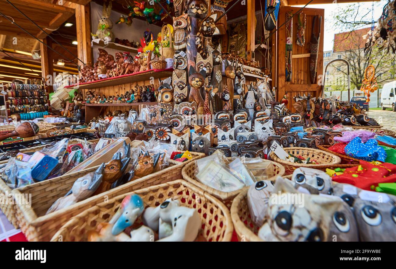 At the city street market, Budapest Stock Photo - Alamy