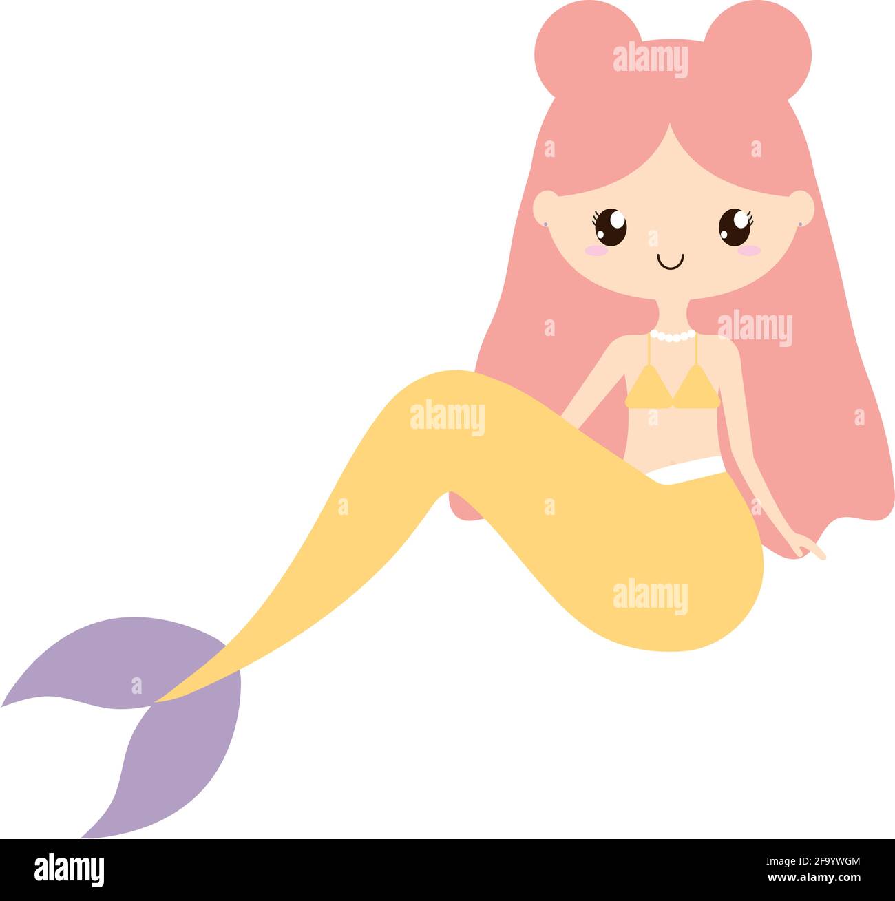 beautiful mermaid design Stock Vector Image & Art - Alamy