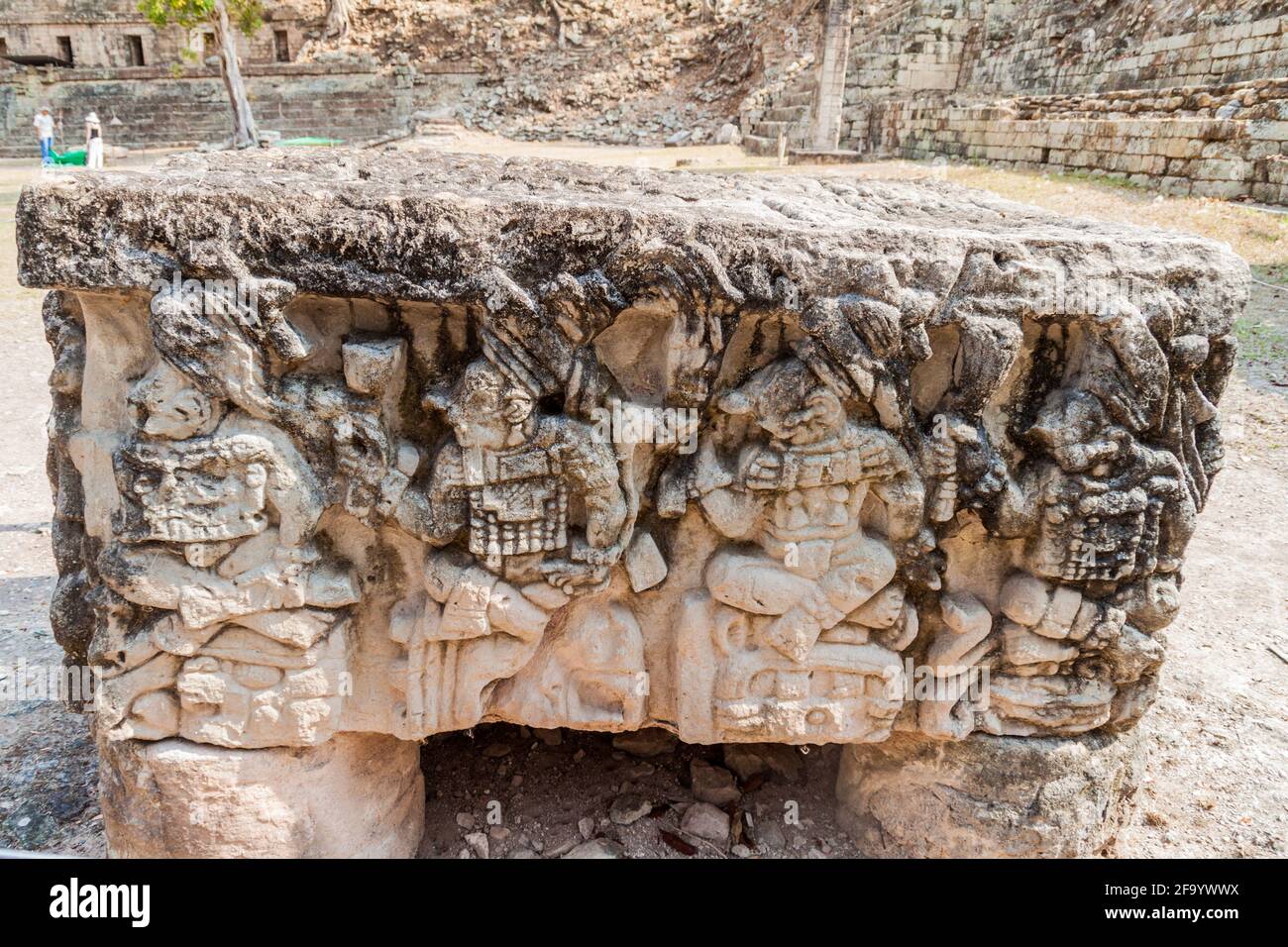 Mayan ruins copan honduras hi-res stock photography and images - Alamy