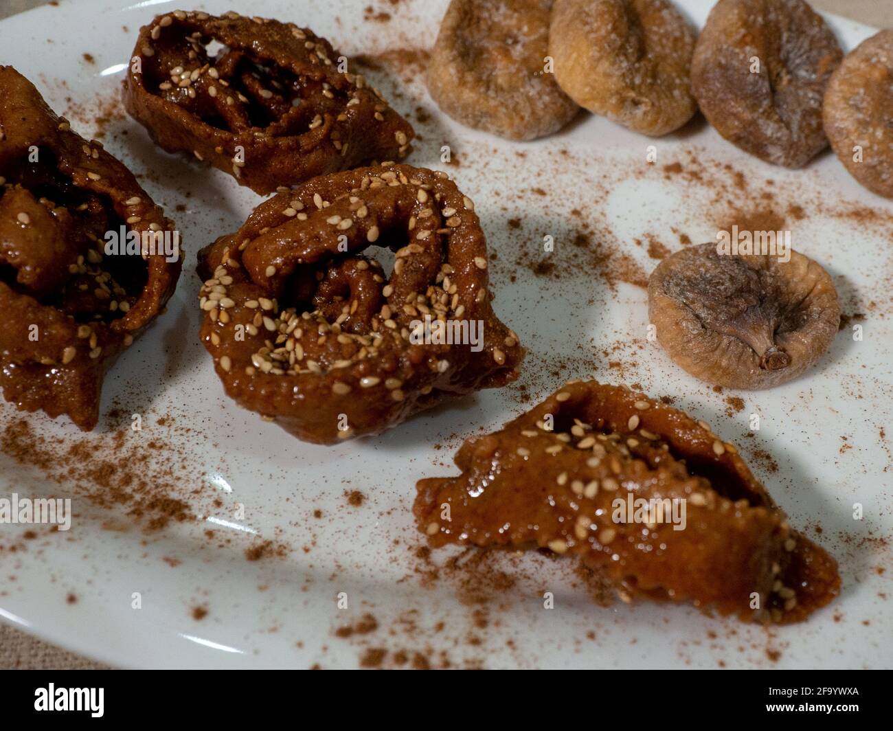 Traditional moroccan dessert during hi-res stock photography and images ...