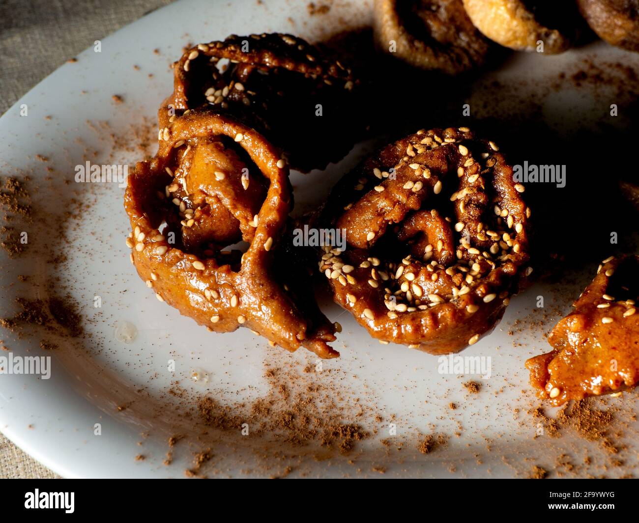 Traditional Moroccan dessert during Ramadan holiday Stock Photo - Alamy