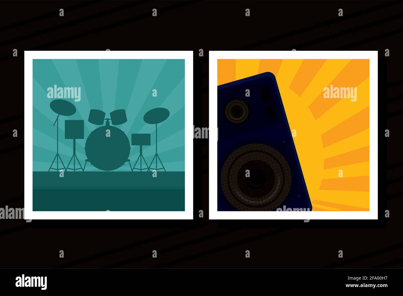 battery and sound bass designs Stock Vector Image & Art - Alamy