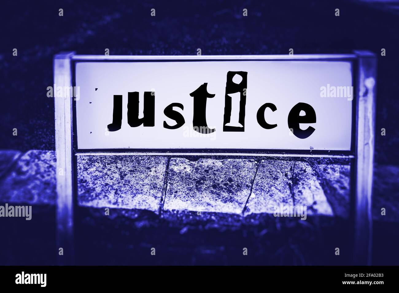 Justice, Righteousness, Fair treatment, What is right, displayed on a ...