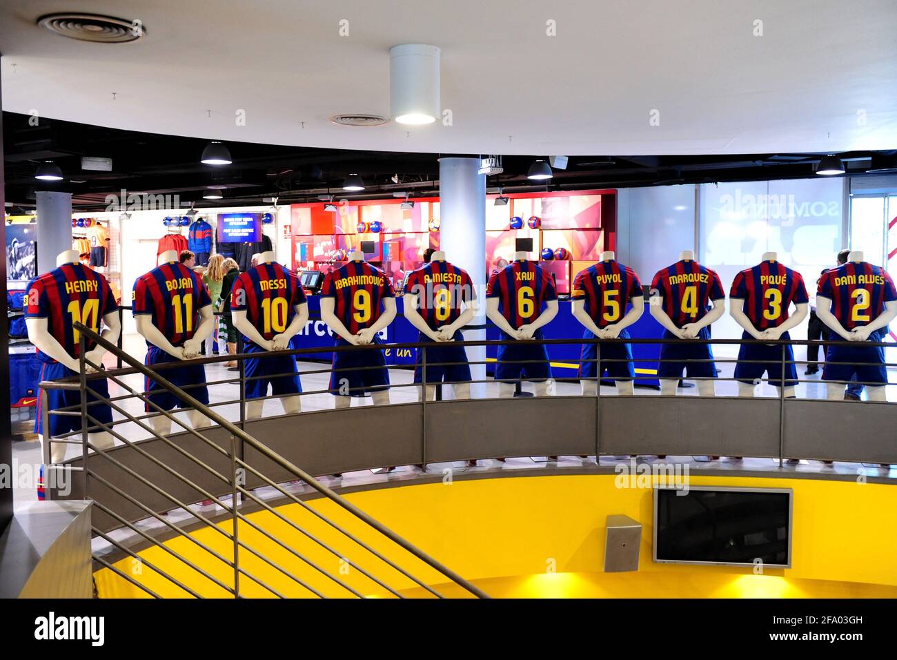 Iniesta 2009 hi-res stock photography and images - Alamy