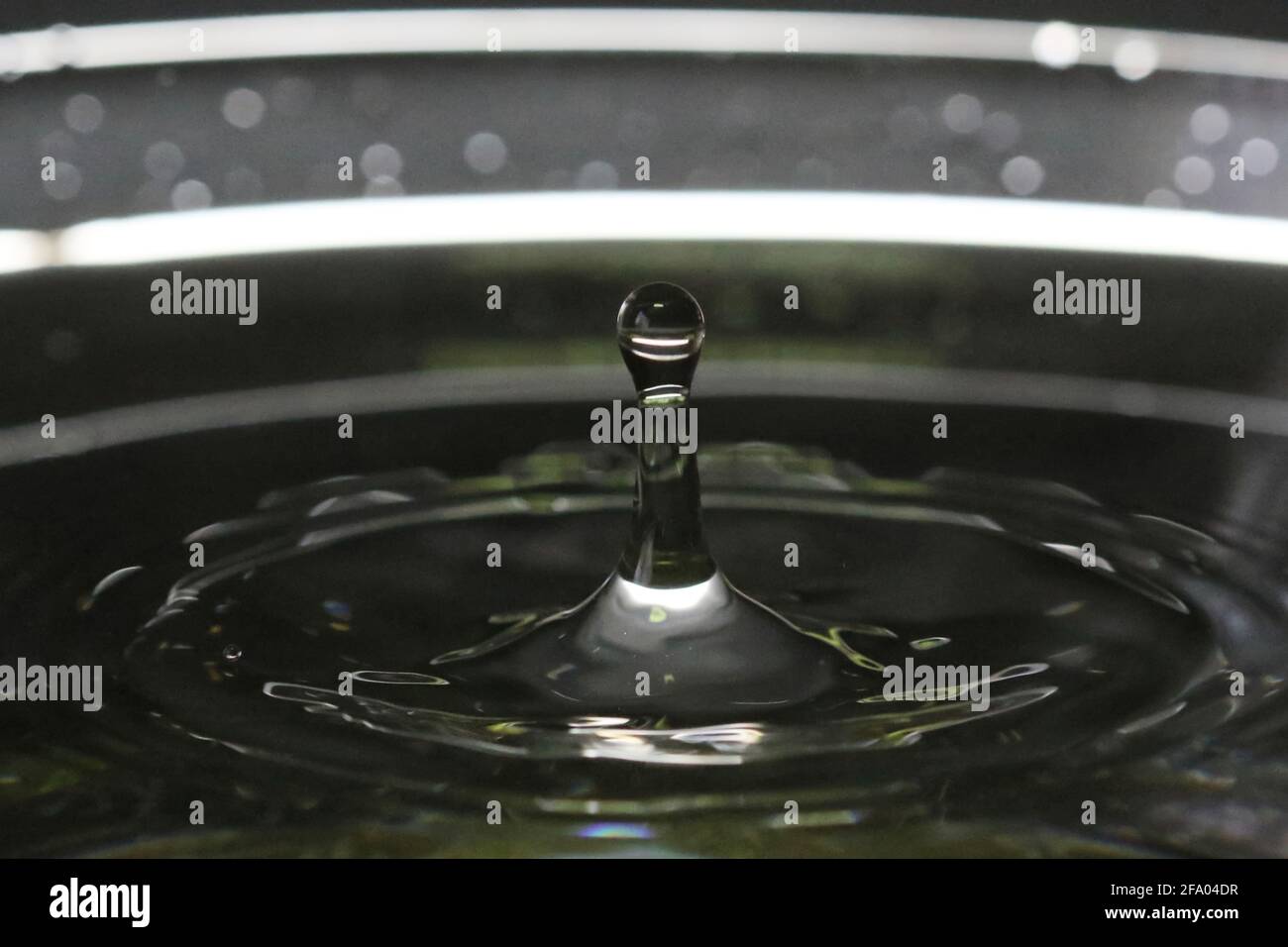 Close up of a water drop Stock Photo - Alamy