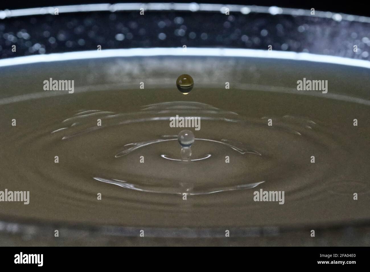 Close up of a water drop Stock Photo - Alamy