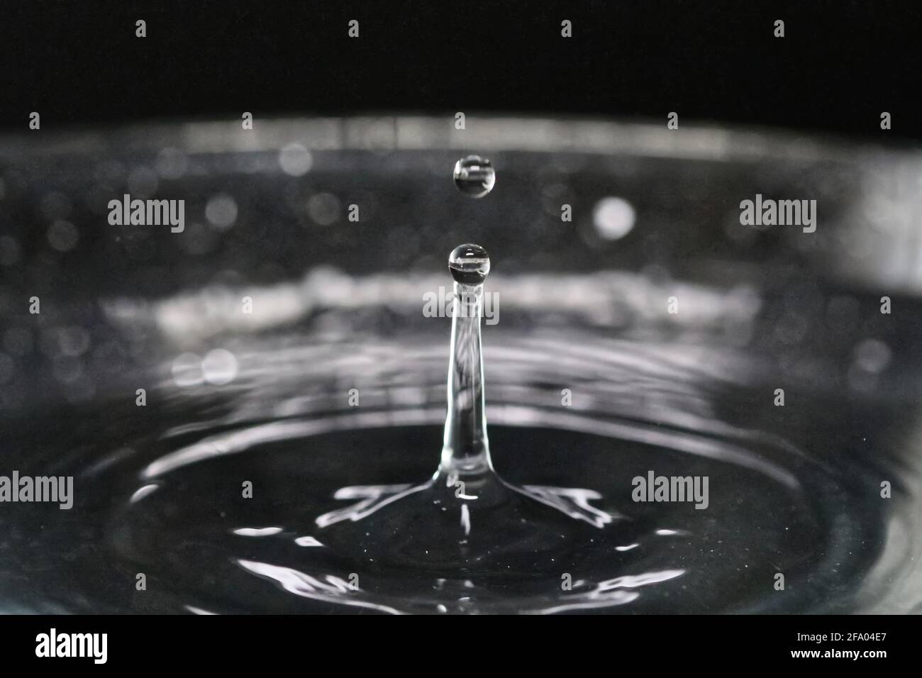 Close up of a water drop Stock Photo - Alamy
