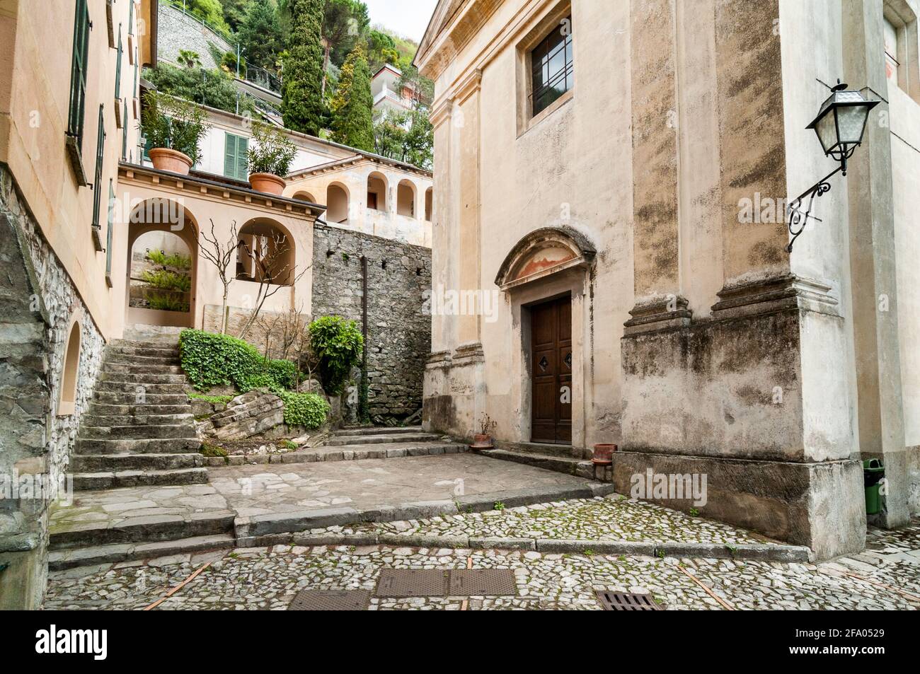 Ancient village Albogasio Oria, is part of the municipality of Valsolda ...