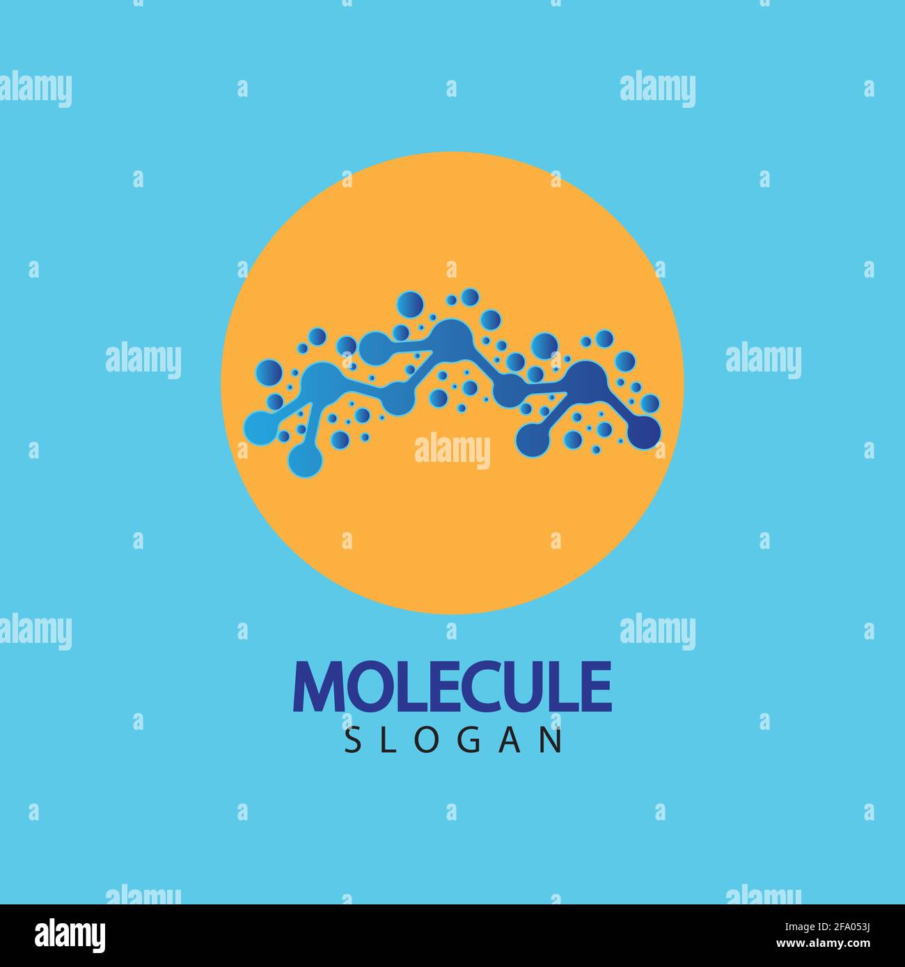Molecule symbol logo template vector illustration design Stock Vector ...