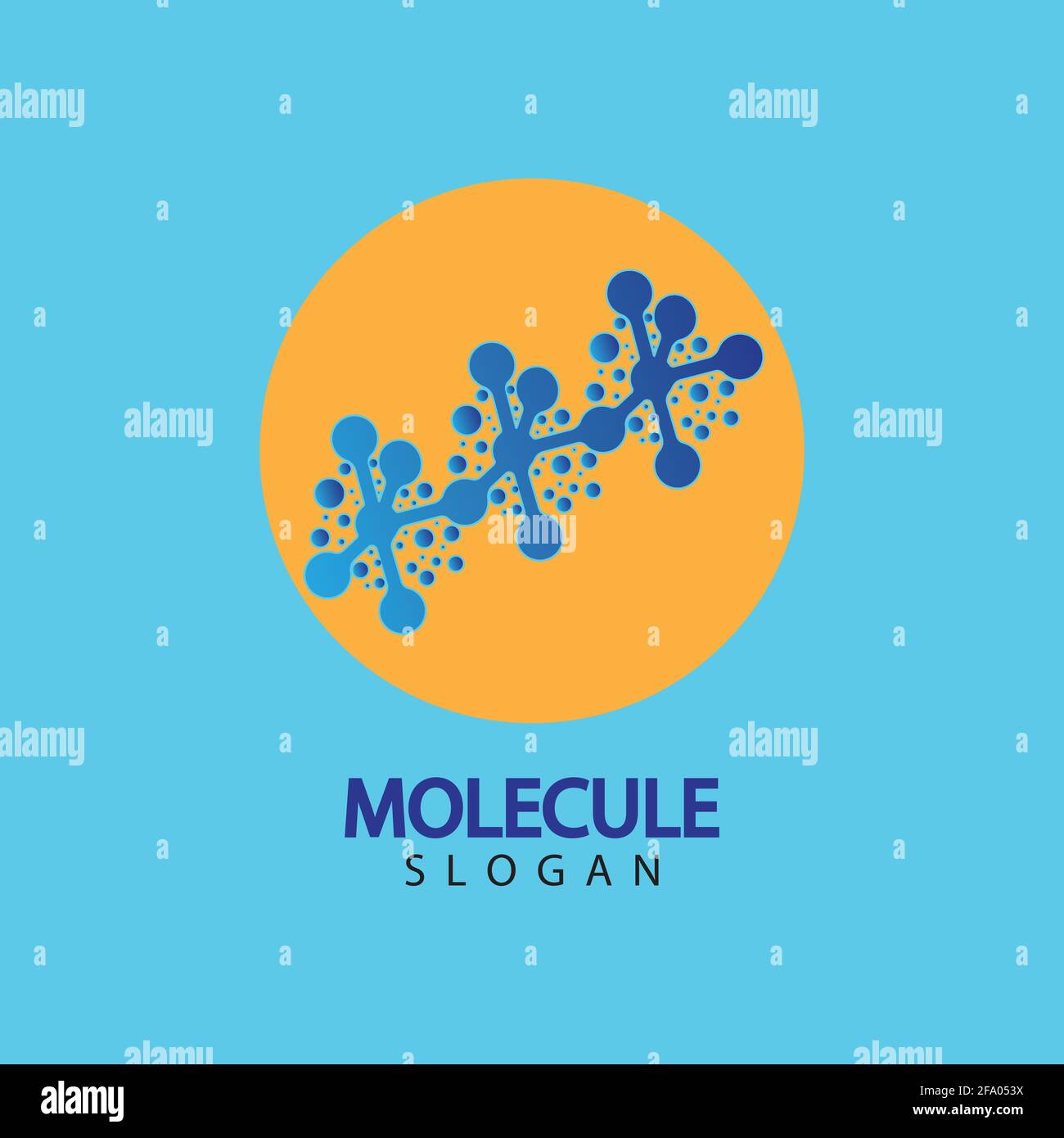 Molecule symbol logo template vector illustration design Stock Vector ...