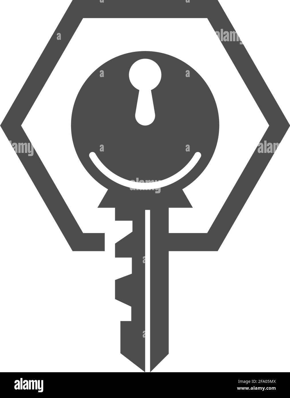 Simple key logo icon design vector template illustration Stock Vector ...