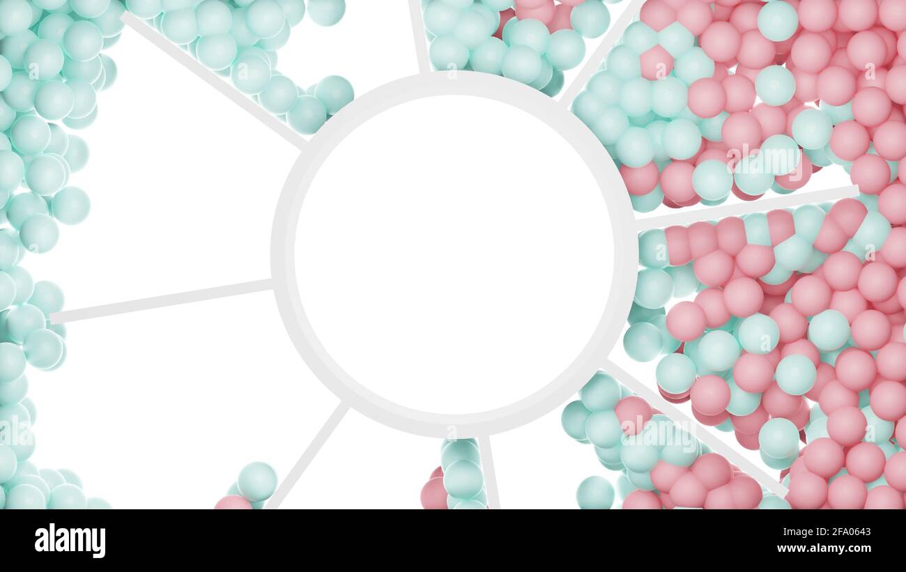 3D Illustration. A flow of particles Stock Photo - Alamy