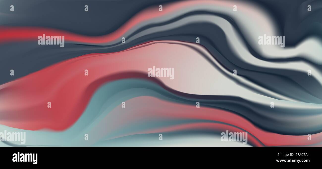 Web header liquid background design, red and grey paint flow, artistic ...