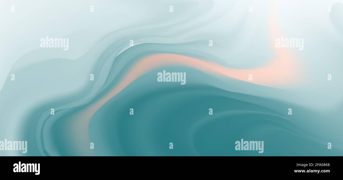 Web header liquid background with grey and turquoise paint flow Stock ...