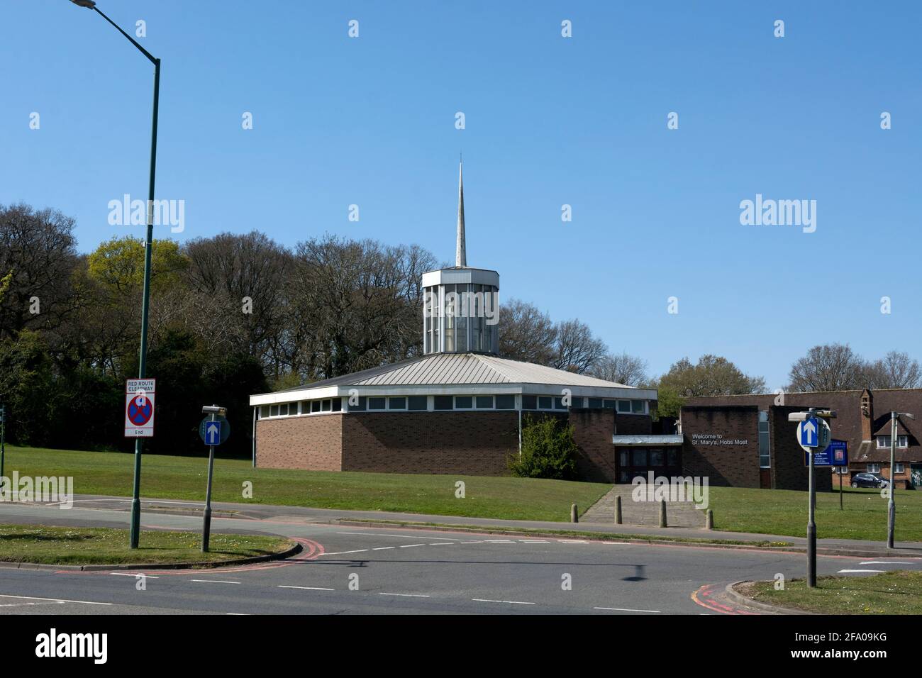 St. Mary`s Church, Hobs Moat, Olton, West Midlands, England, UK Stock ...