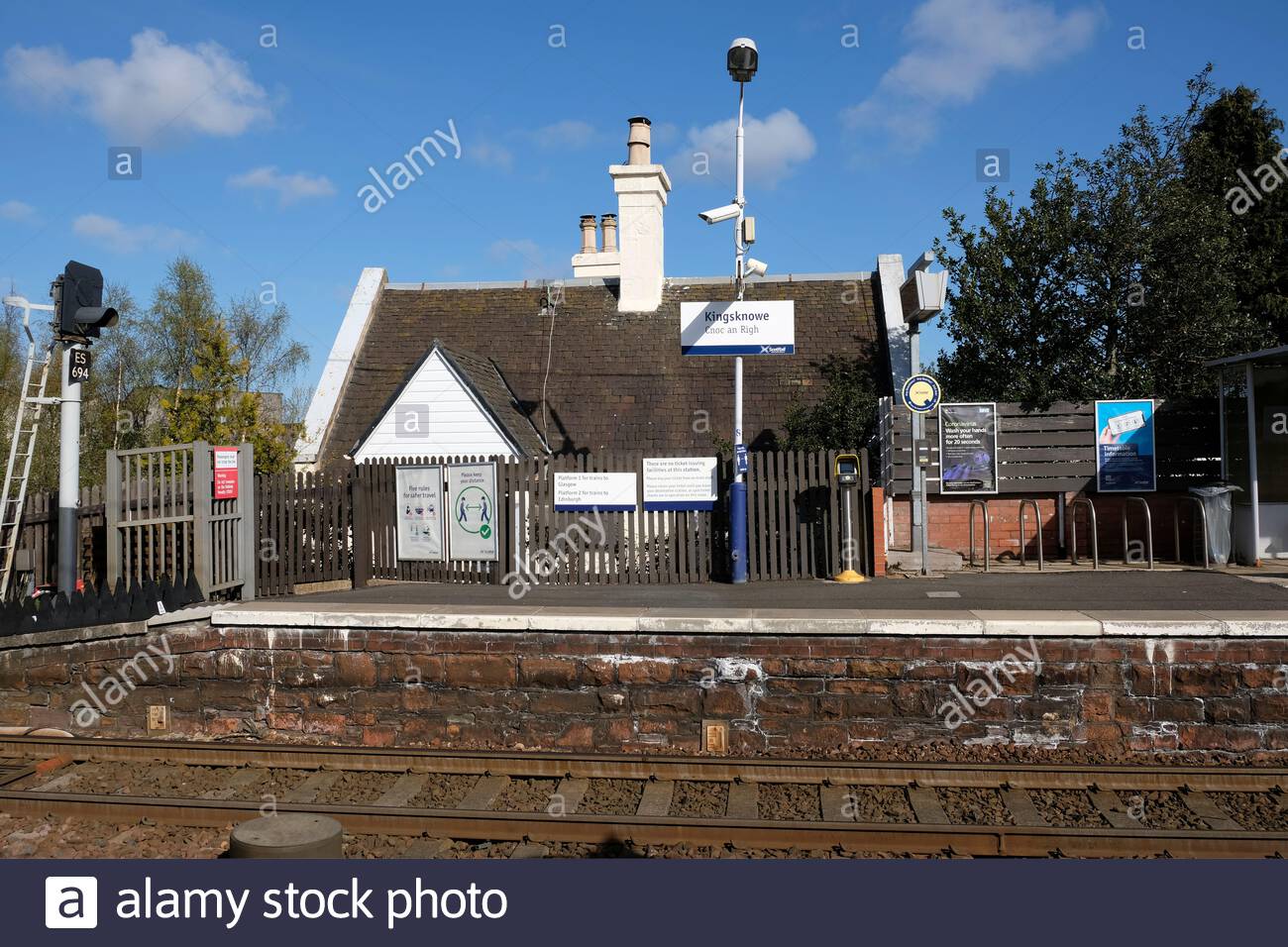 Kingsknowe Railway Station, Edinburgh, Scotland Stock Photo - Alamy