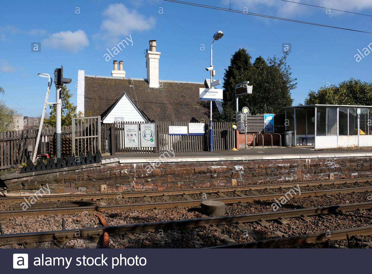 Kingsknowe railway station hi-res stock photography and images - Alamy
