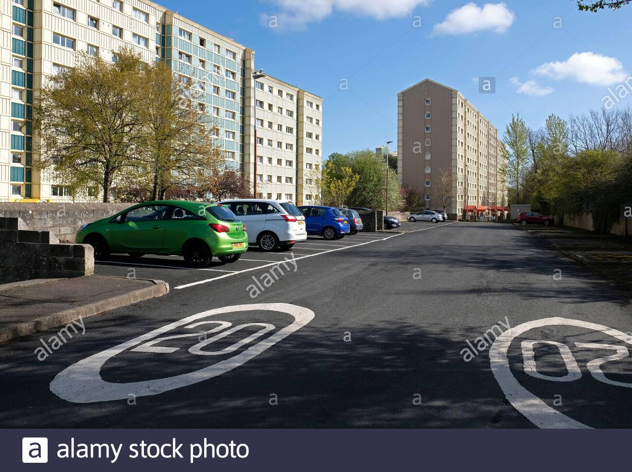 Wester Hailes tower blocks, Edinburgh, Scotland Stock Photo - Alamy