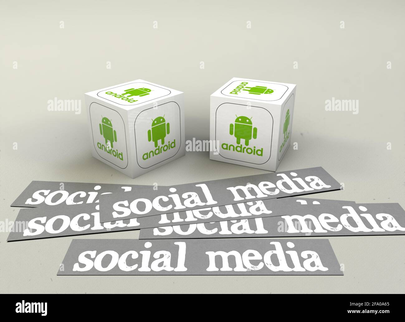 android, social network background design Stock Photo - Alamy