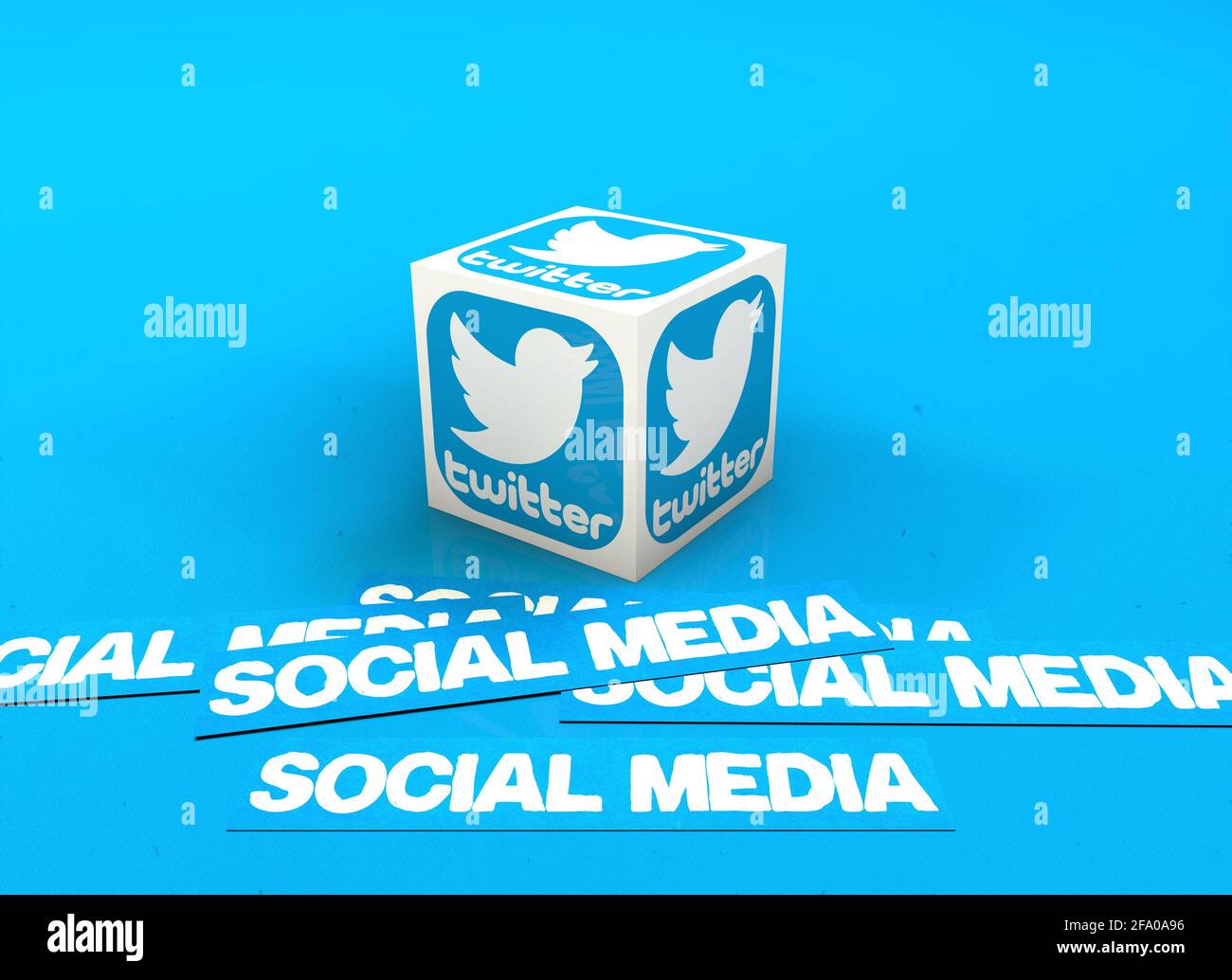 twitter, social network background design Stock Photo - Alamy